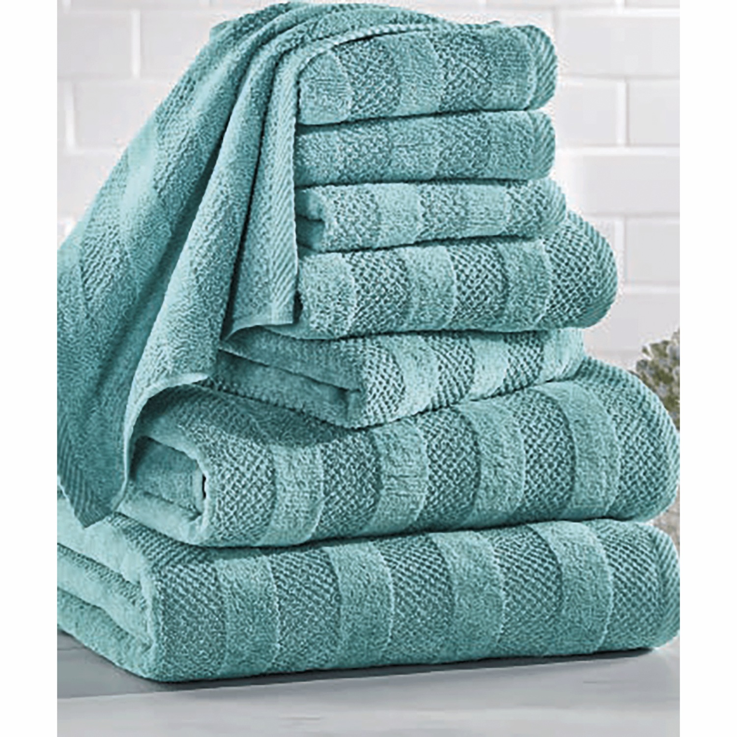 Quick Dry Cotton Bath Towel Set | Harriet Carter