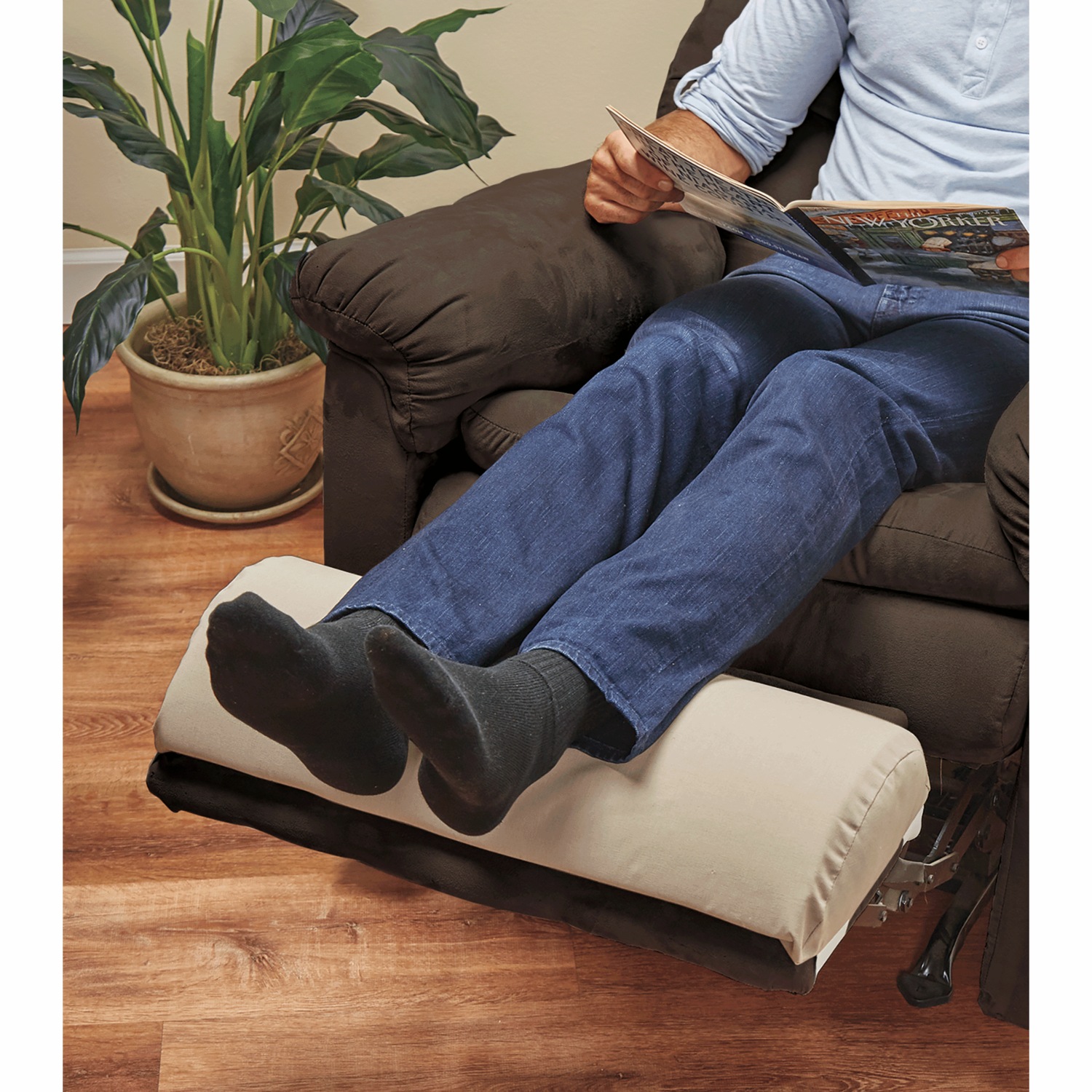 Recliner Footrest Cushion | Harriet Carter