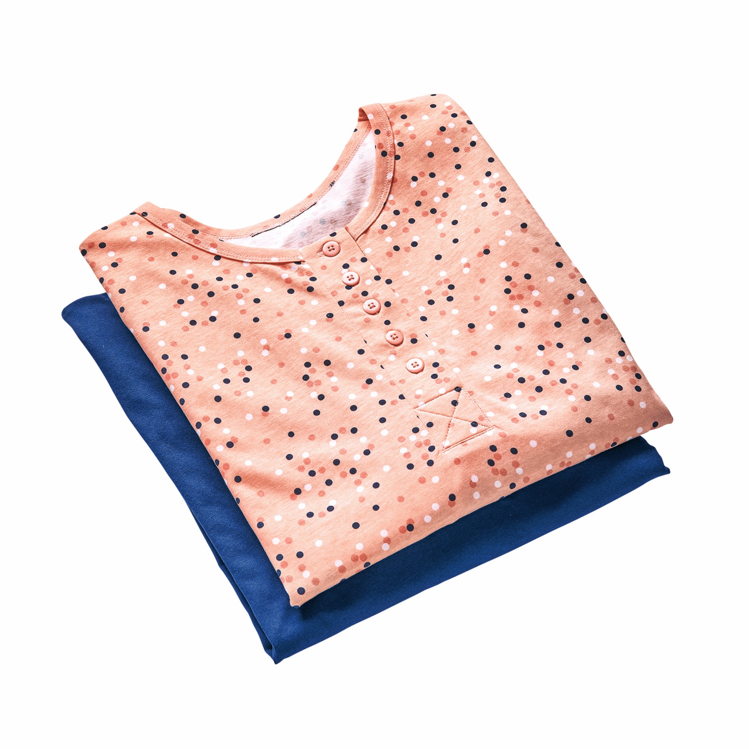 2-Pack Comfort Henley Nightshirt | Harriet Carter