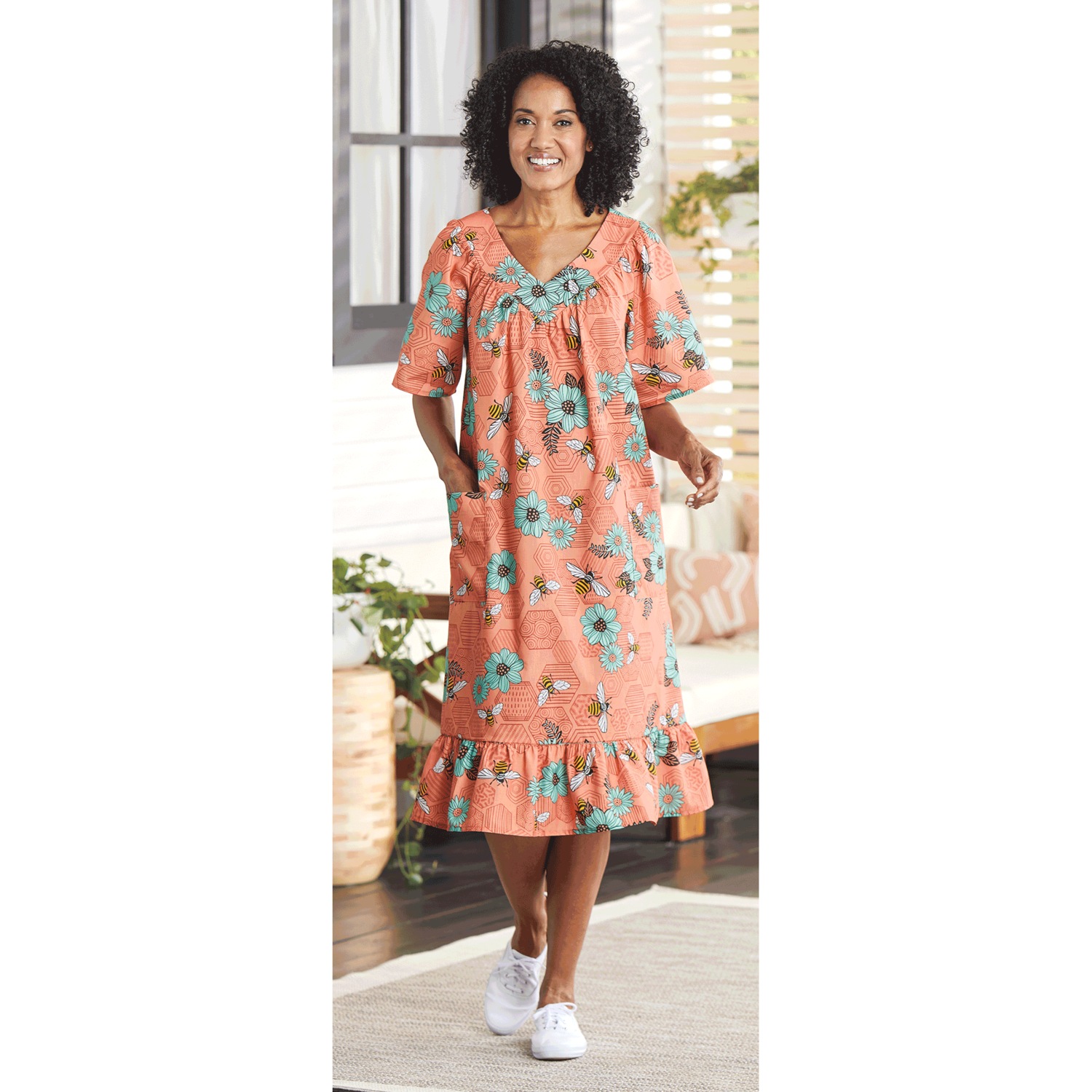 Sundress with Flounce | Harriet Carter