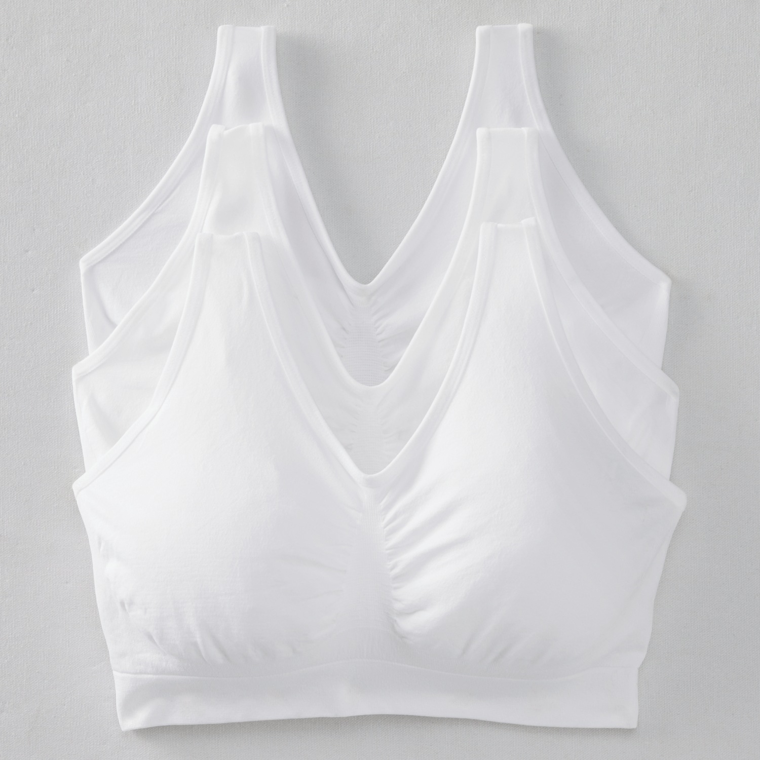 3-Pack Comfort Bras | Harriet Carter