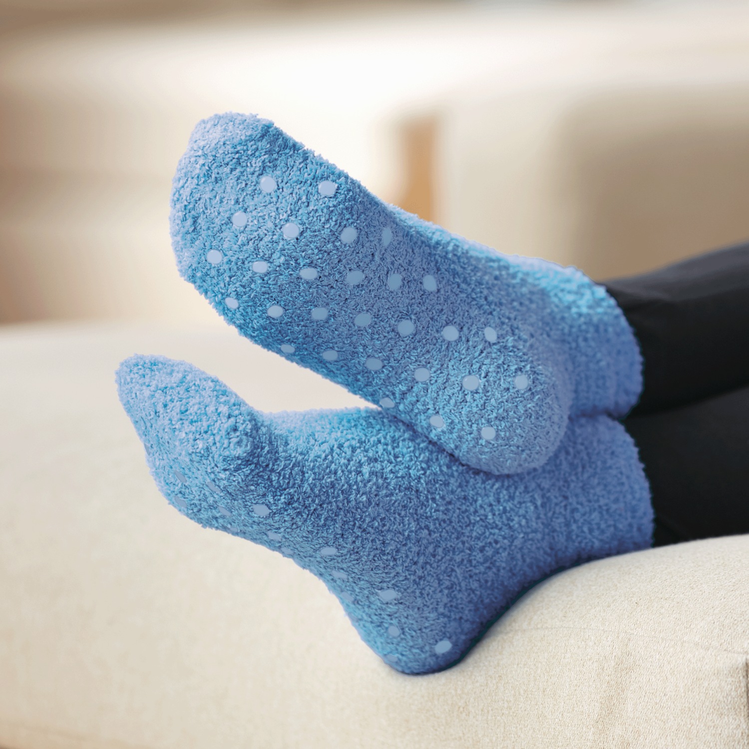 5-Pair Gripper Socks | Harriet Carter