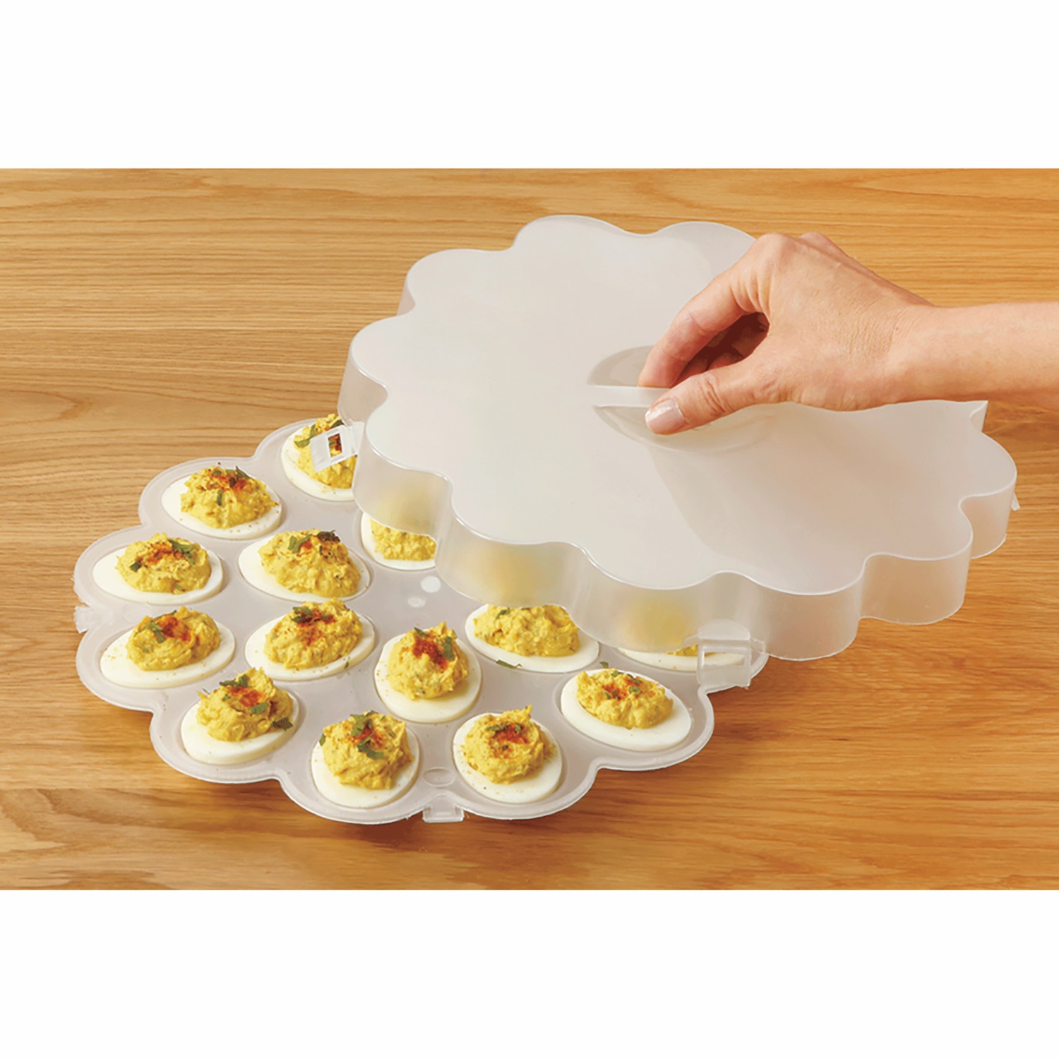 Plastic Deviled Egg Tray | Harriet Carter