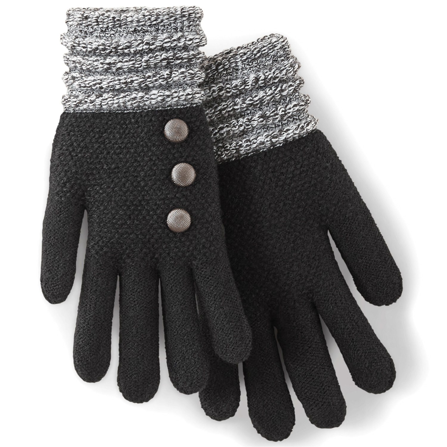 Britt's Knits Soft Stretch Knit Gloves | Harriet Carter