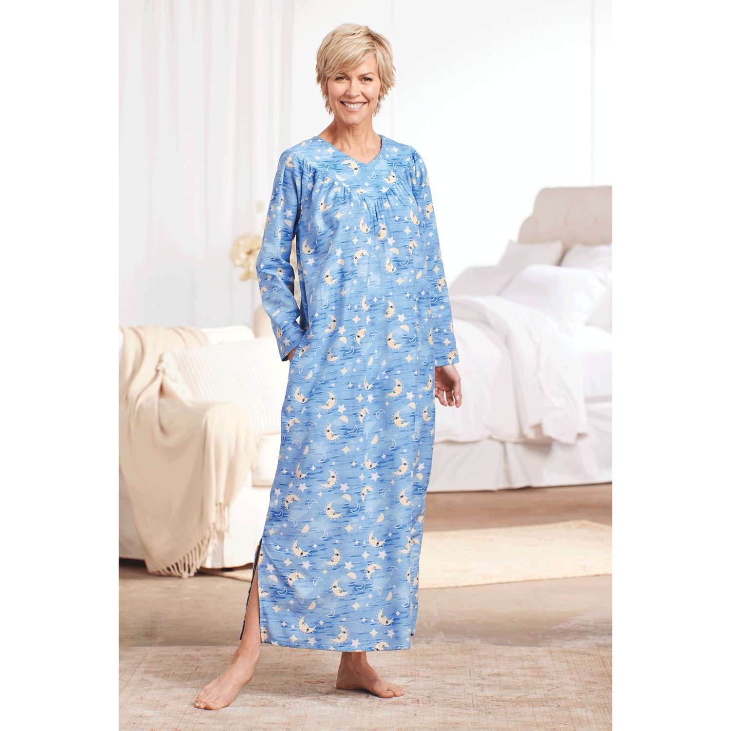 Flannel Nightgown | Harriet Carter